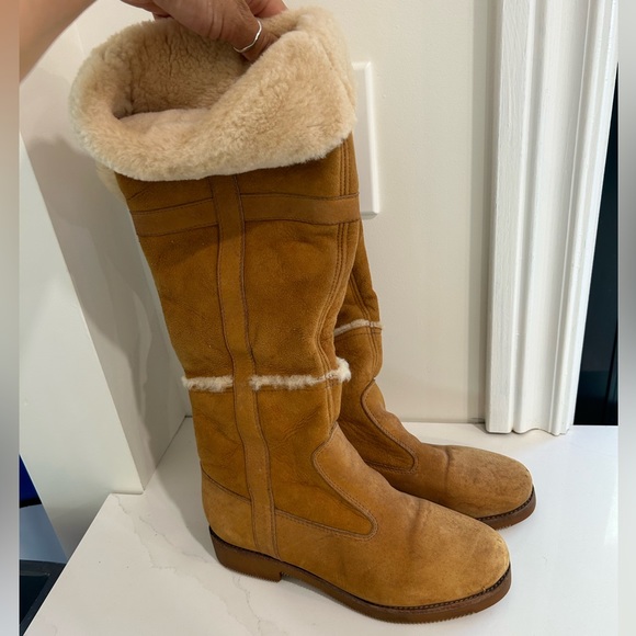 Roots | Shoes | Vintage Roots Sheepskin Boots | Poshmark